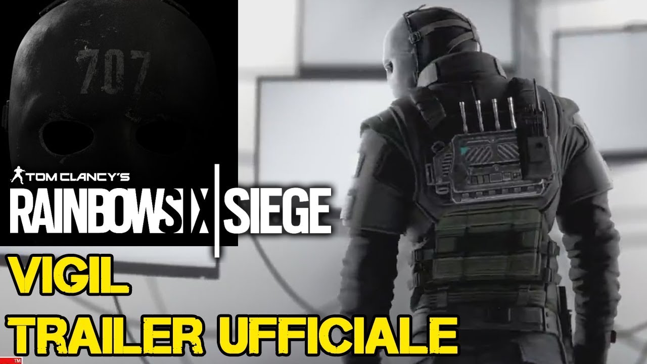 VIGIL TRAILER UFFICIALE - RAINBOW SIX SIEGE WHITE NOISE - YouTube