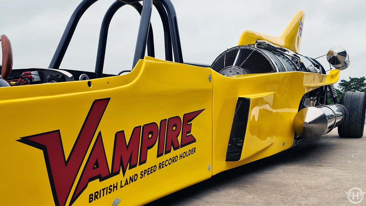 Vampire Drag Car Afterburner Test - YouTube