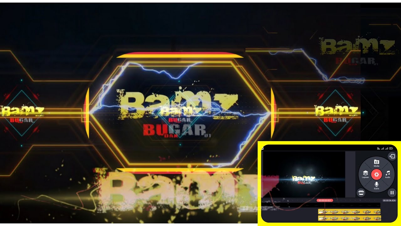 cara membuat opening video effect pembukaan video intro video youtube ...