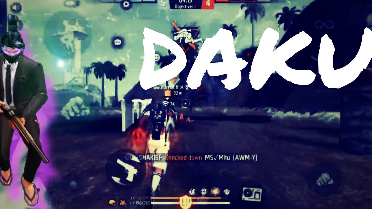 DAKU Free Fire Dhku song Montage Gw Ratul FF - YouTube