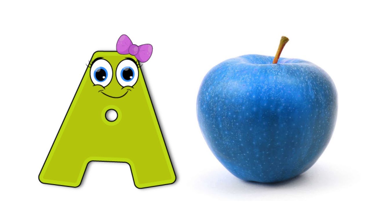 A is for Apple - ABC Alphabet Phonics Song Nursery Rhymes for Kids ...