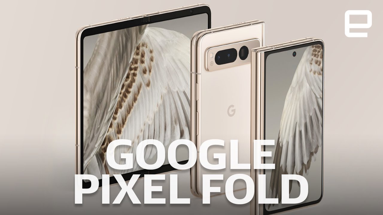 Google I/O 2023: Pixel Fold announcement in under 4 minutes - YouTube