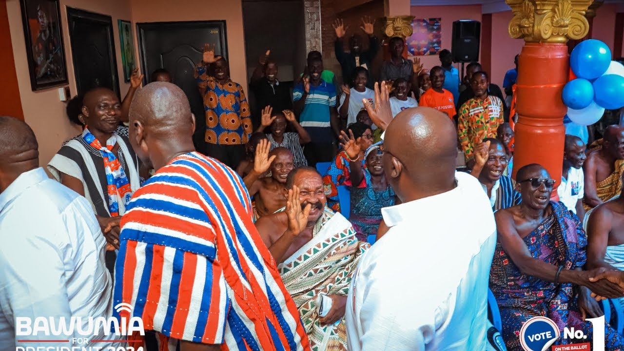 Unity in Leadership: Dr. Bawumia's Visit to Adamsu Manhene During ...