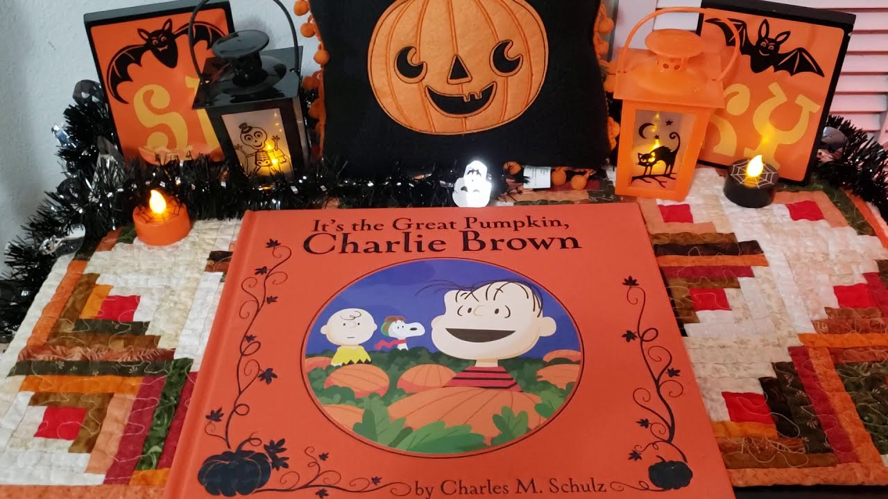 IT'S THE GREAT PUMPKIN CHARLIE BROWN! (READ ALOUD) - YouTube