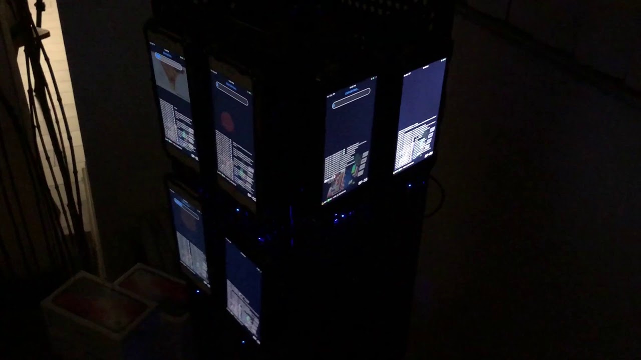 iPhone X rendering cluster on Vimeo - YouTube