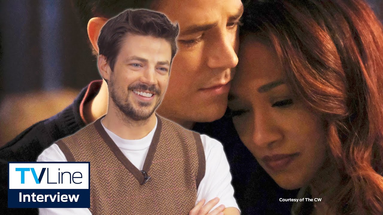 Grant Gustin Celebrates Candice Patton, The Flash Castmates - YouTube