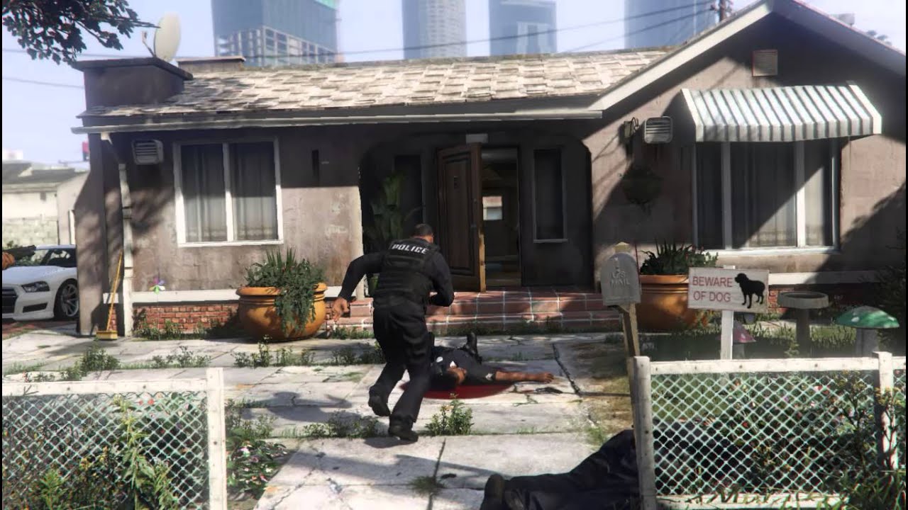 GTA V: Shootout at Franklin's |short film| - YouTube
