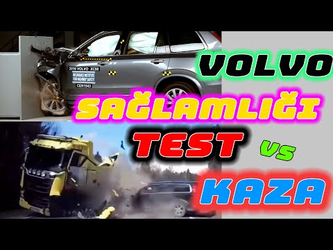 Volvo Sağlamlığı / Volvo çarpışma testlerinin gerçek kazalarda sonuçlarını inceledim.