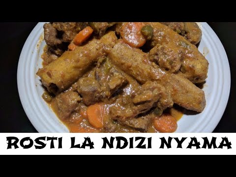 Rosti la Ndizi Nyama