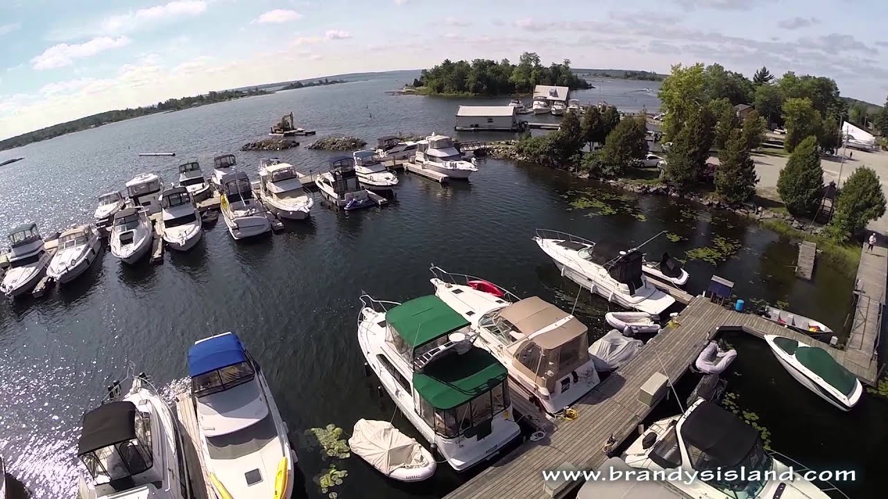 Brandys Island Marina - Aerial Video - YouTube