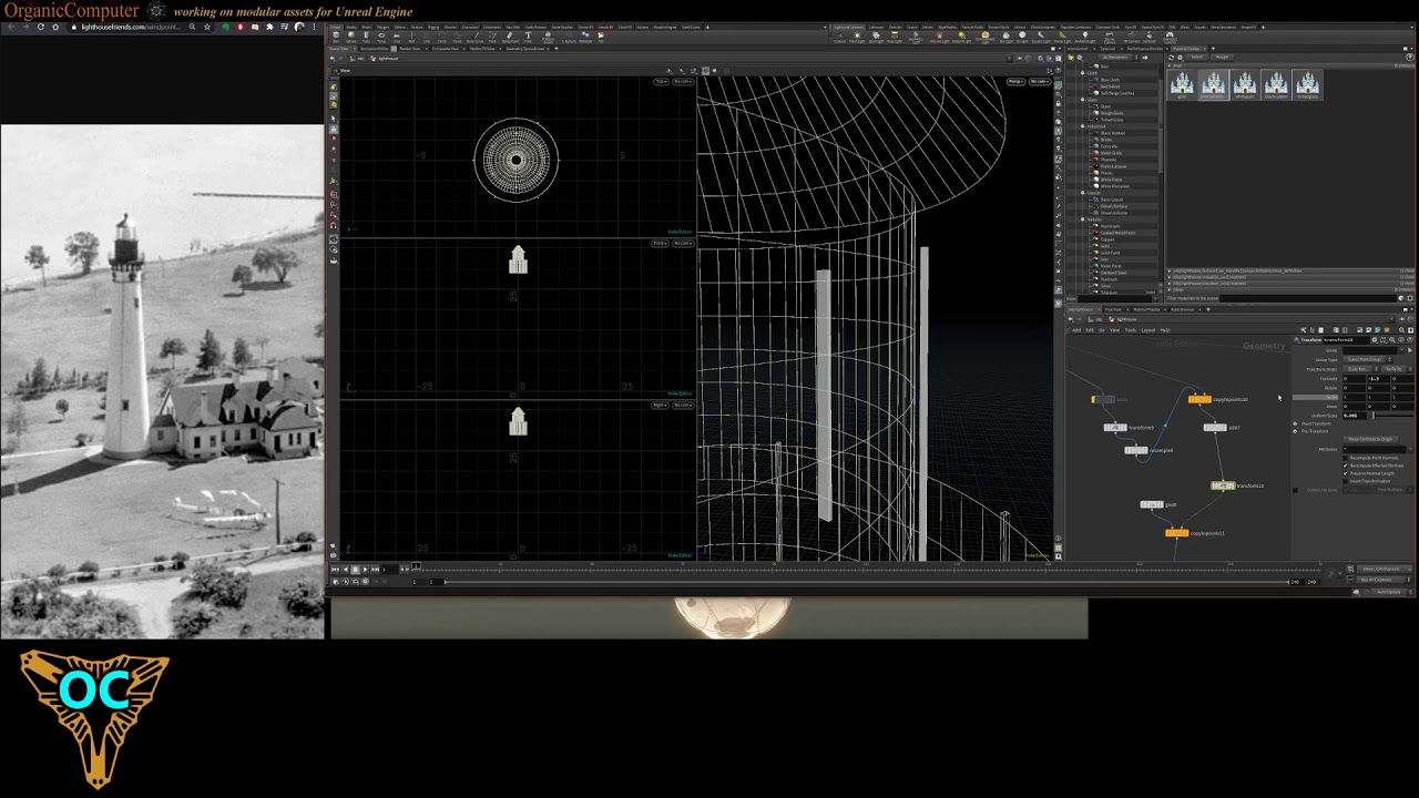 Houdini Parametric Design - Lighthouse (plus the U.S. debates playing ...