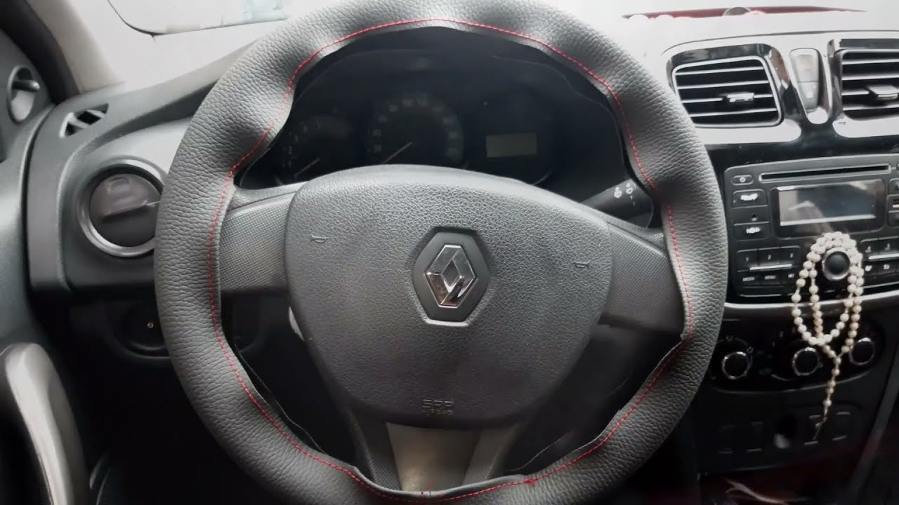 FORRO PROTECTOR DE COSTURA PARA TIMON DE RENAULT LOGAN/ SANDERO Y/O ...