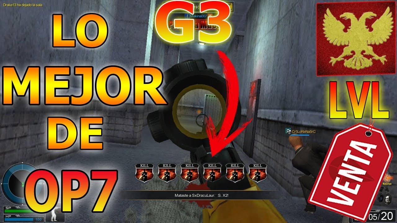 OPERATION 7 😱¿G3 LA ARMA MAS PODEROSA DE OP7?😱 CUENTA EN VENTA LVL 79 🔥 ...