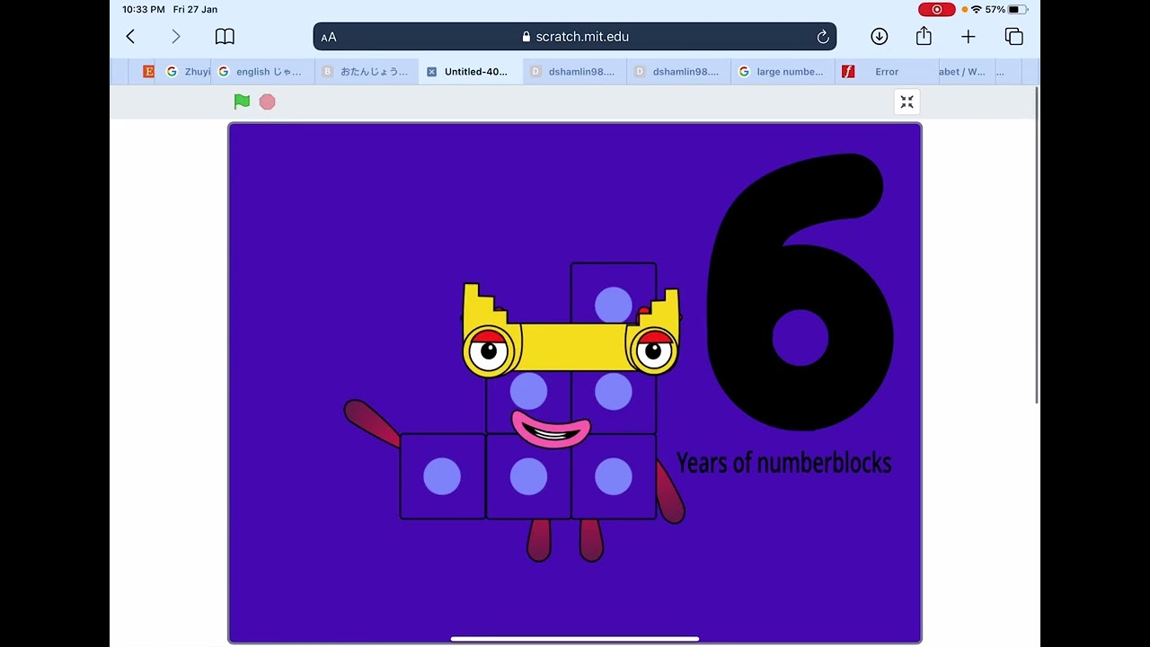 6 yers of numberblocks(Late) - YouTube