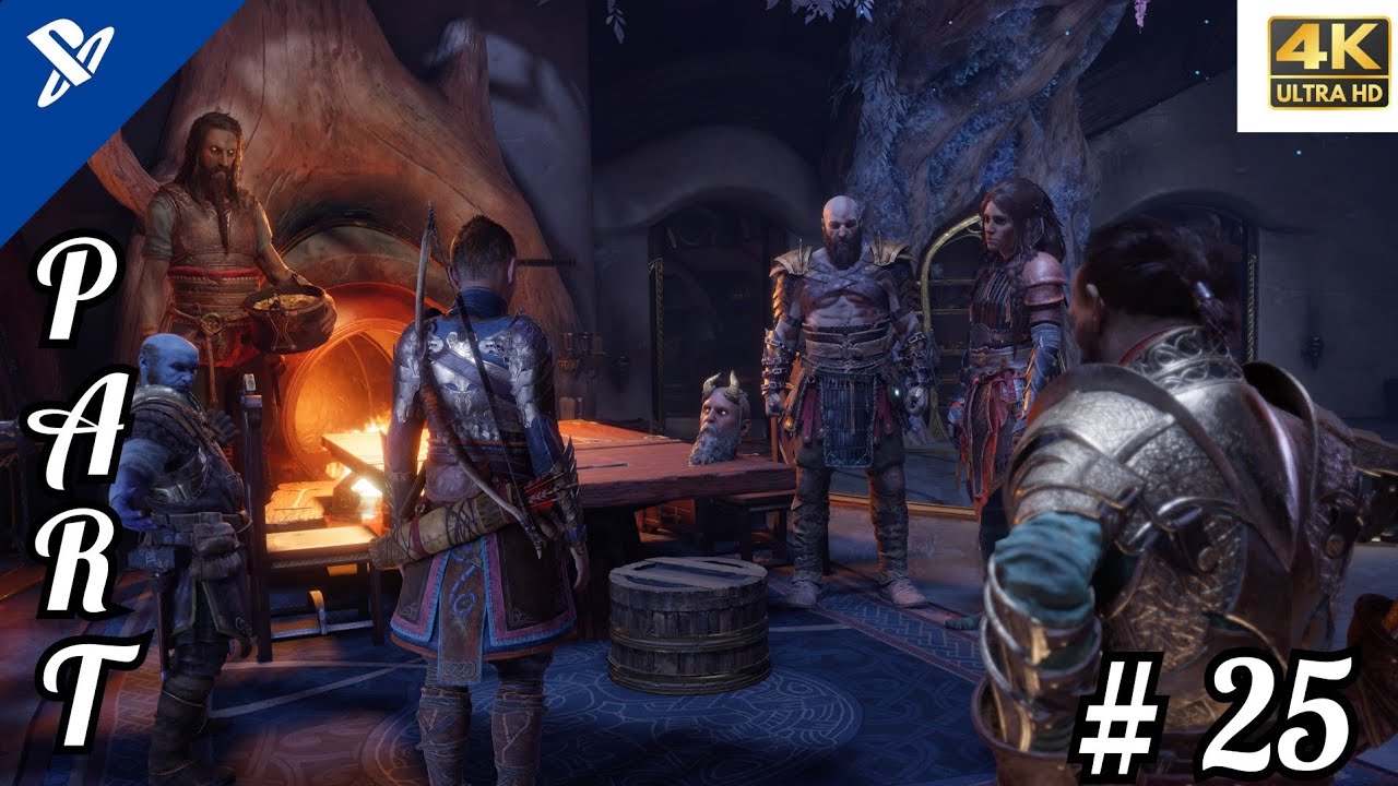 GOD OF WAR RAGNAROK Gameplay Walkthrough Part 25 | PS4 Pro 4K 60FPS ...