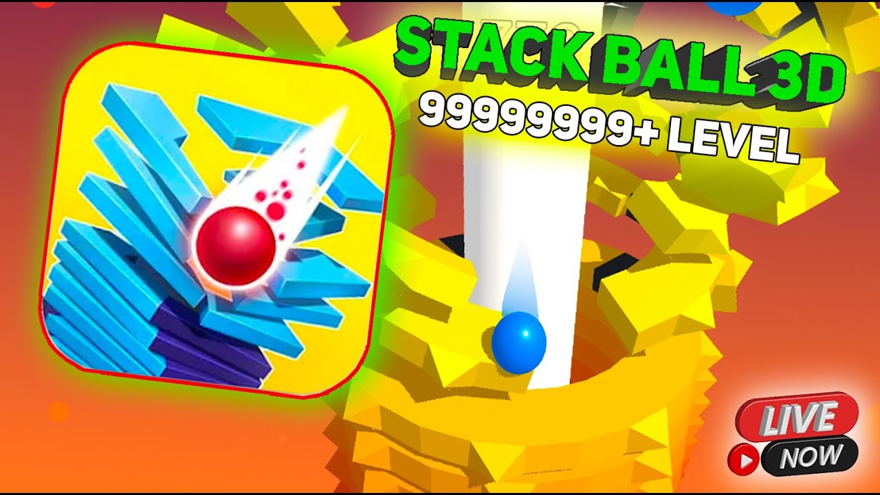 Stack Ball 3D Play Live INZZ GAMER 🤣 Level 99+ Parkour With My Friends #shortsfeed #stackball # ...