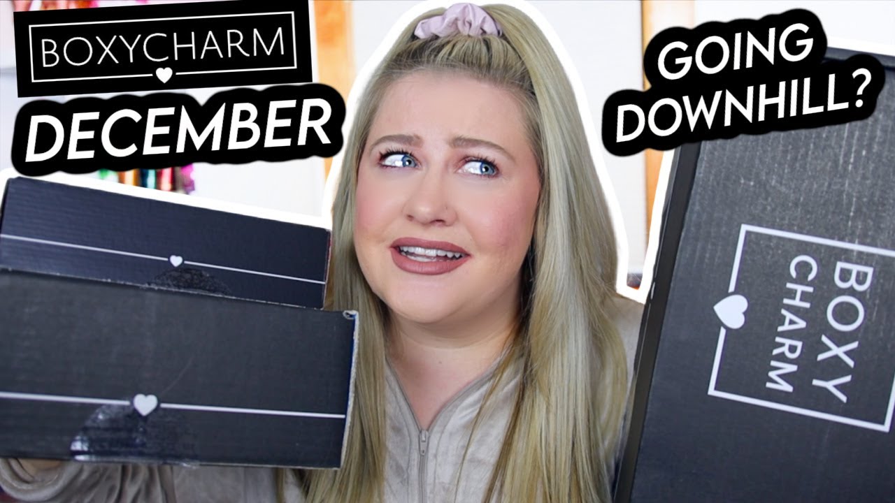 BOXYCHARM DECEMBER TRIPLE UNBOXING: BASE, PREMIUM, & LUXE! - YouTube