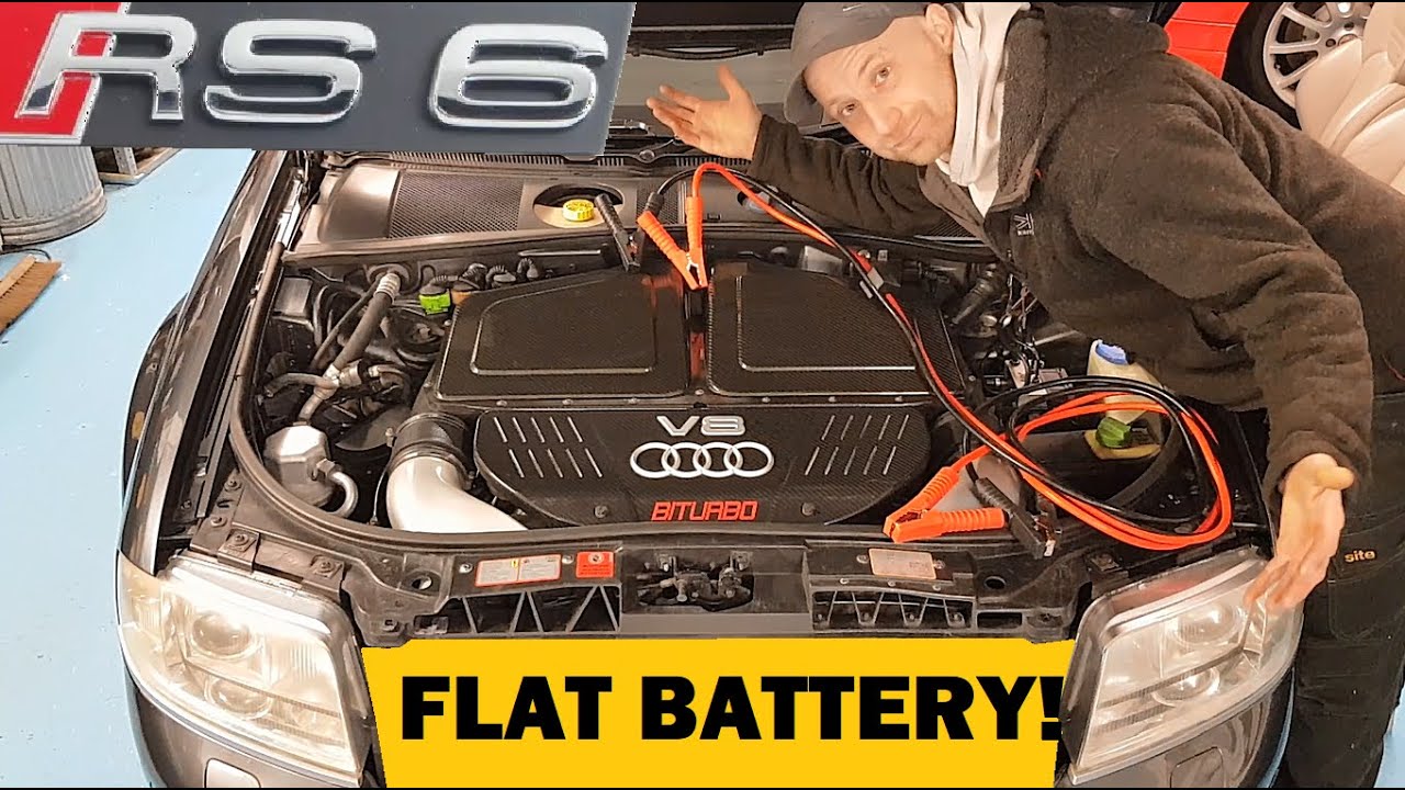 Audi RS6 Battery Problems! - YouTube