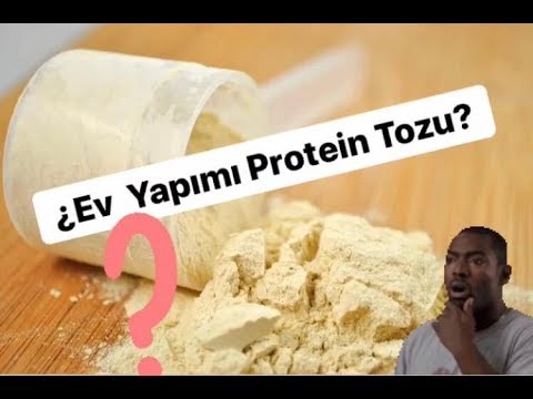 Ev yapımı protein tozu