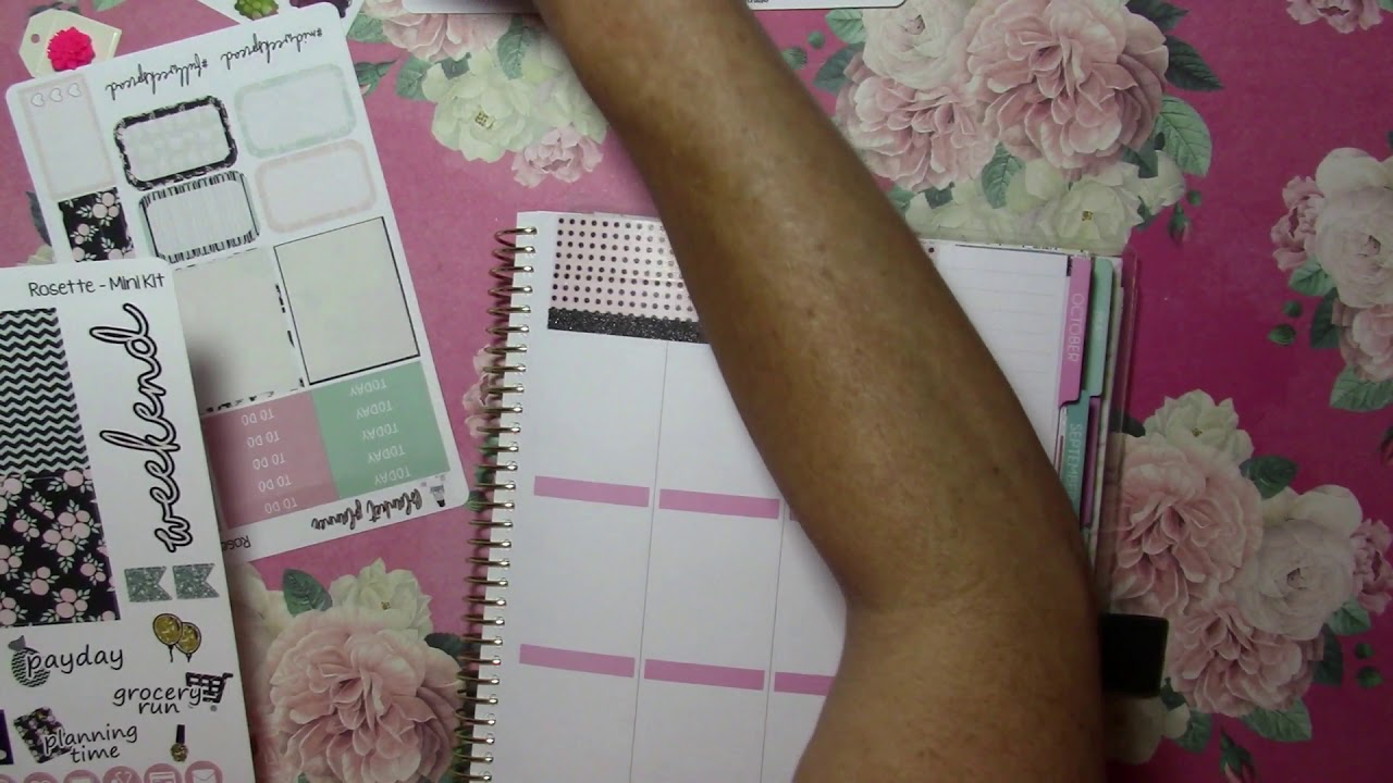 Plan with Me Recollections Planner: A split Layout - YouTube