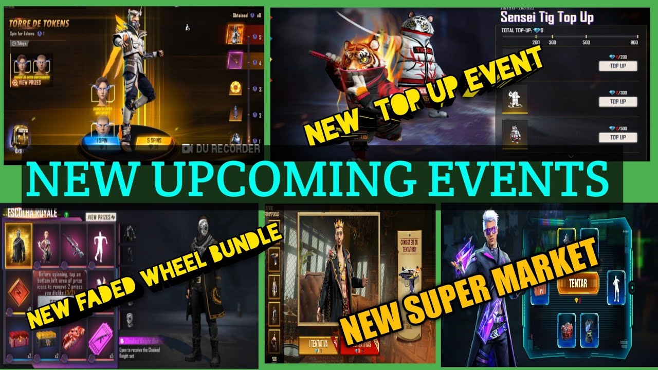ff new events and update || new evolution bundle ||new top-up event ...