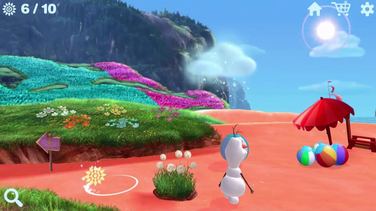Disney Olaf Adventures Summer - Dance and Play in Summer Game for Kids ...