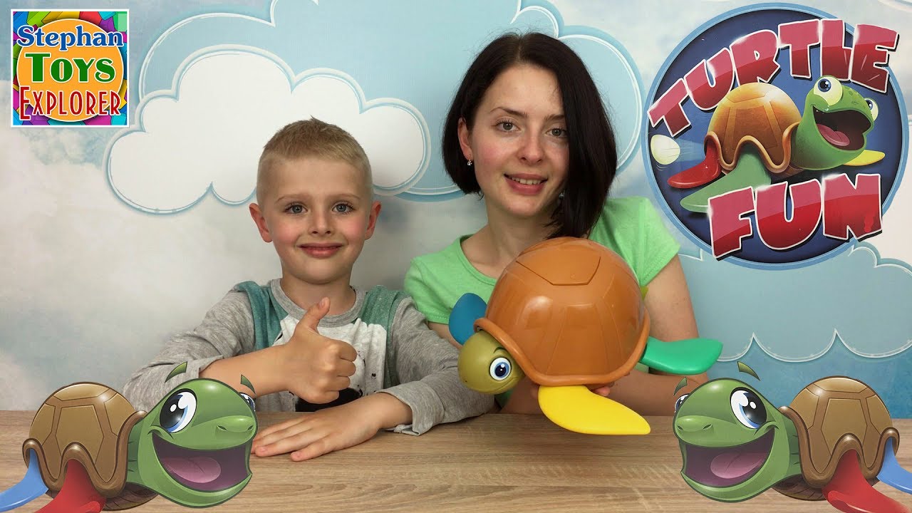 Игра: (Веселая Черепаха)! Угадываем цвет и ловим яйца. // Turtle Fun ...