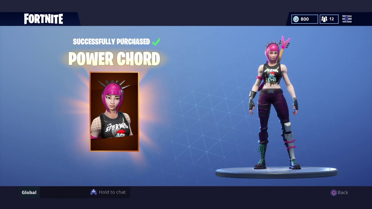 Fortnite Power Chord - YouTube