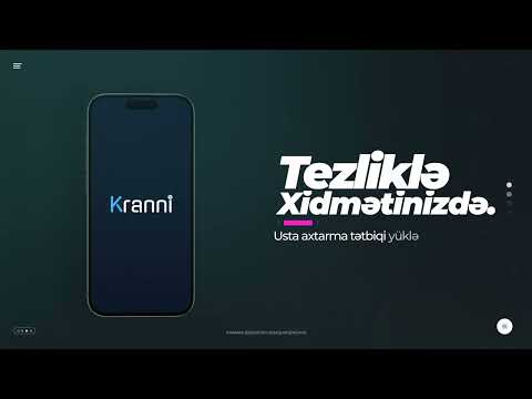Usta axtarmağa son – Kranni ilə hər şey daha asan!