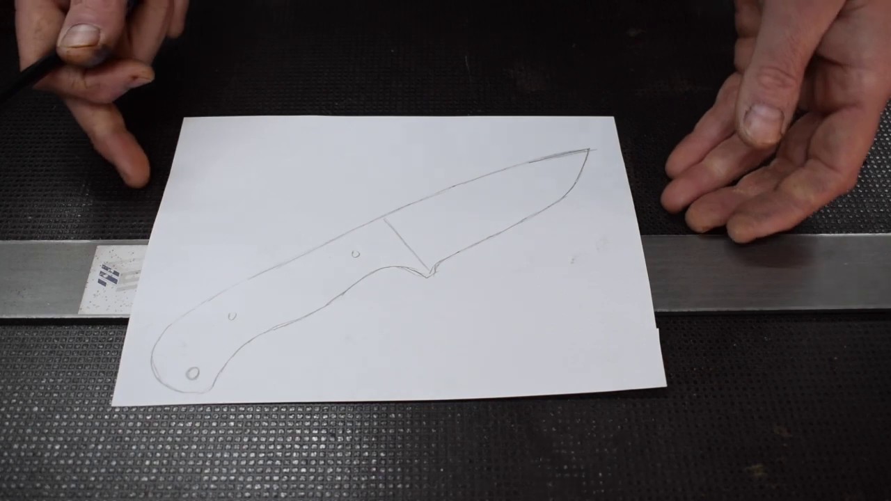 Brechfa Knives - Make a Knife - Tutorial Series - Episode 2 - YouTube