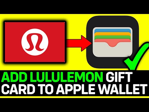 How To Add Lululemon Gift Card To Apple Wallet 2026