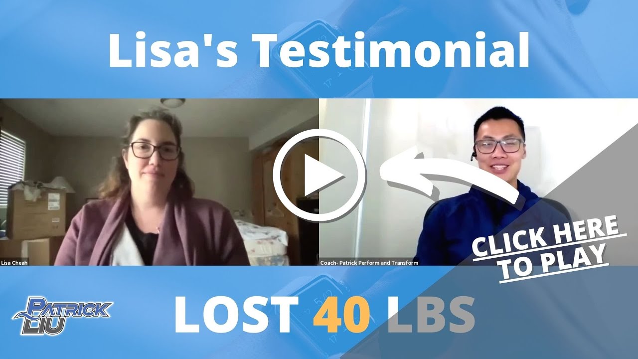 Lisa 40lbs Testimonial video | Coach Patrick Liu - YouTube