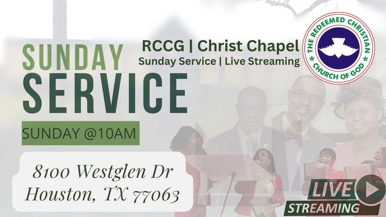RCCG Christ Chapel - Sunday Service January 12th, 2025 - YouTube