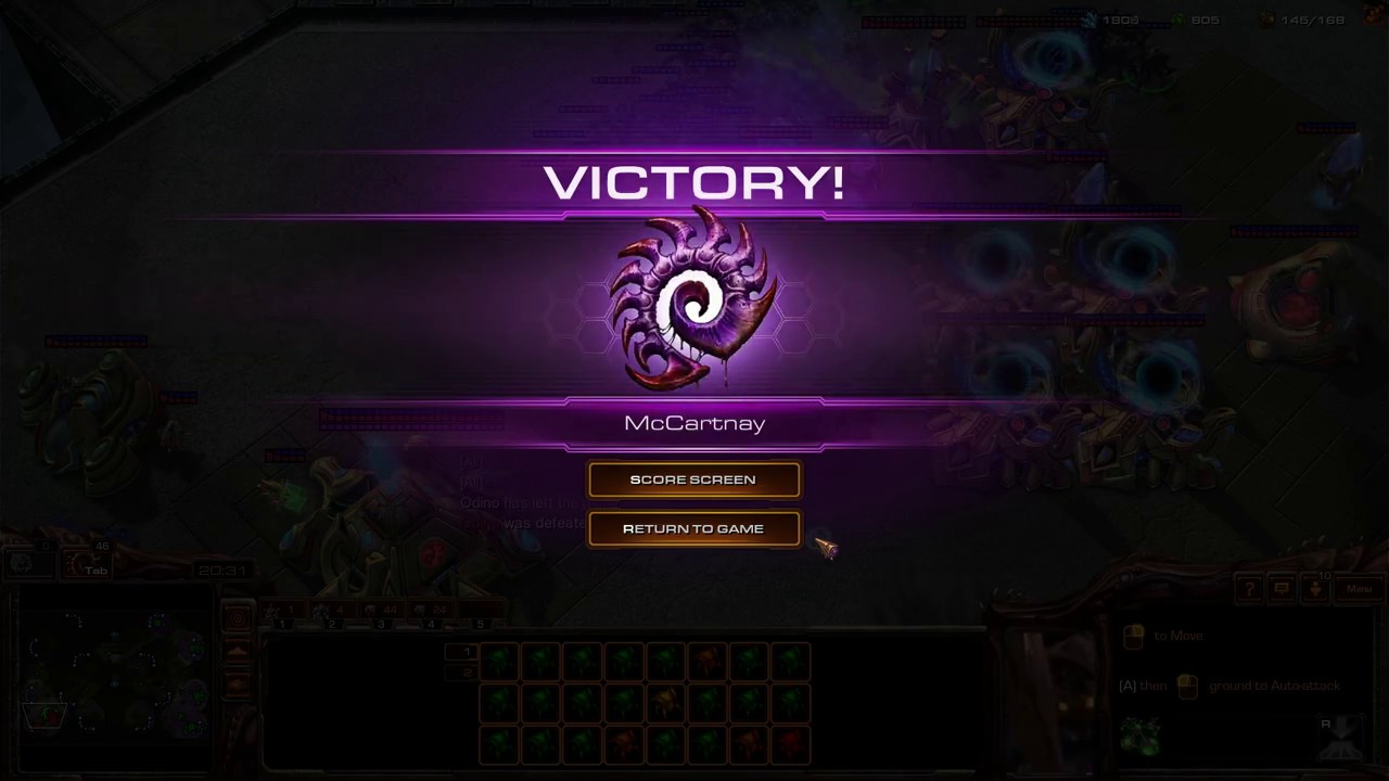 starcraft Master gameplay victory PART 16 - YouTube