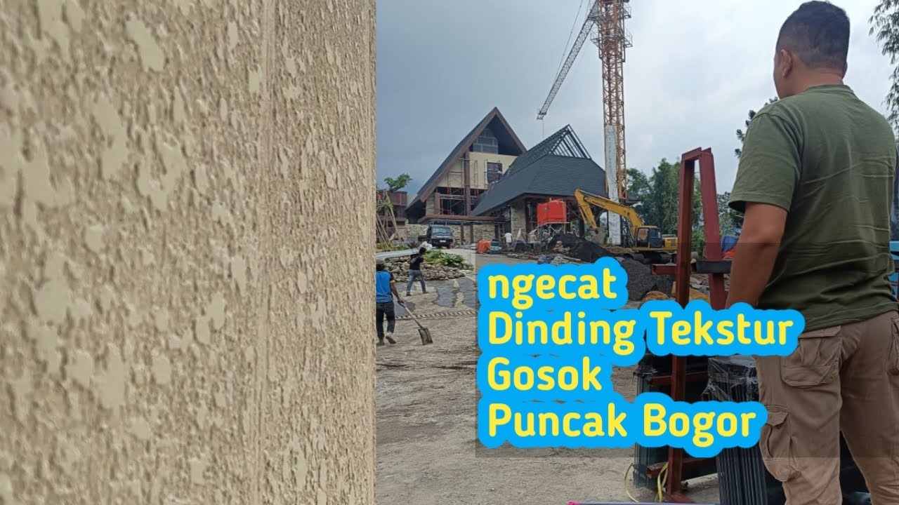Dinding tekstur gosok - menarik dan sangat elegan - YouTube