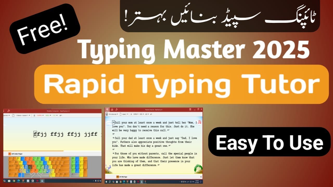 Rapid Typing Tutor – Free Typing Software | For Beginners & Experts ...