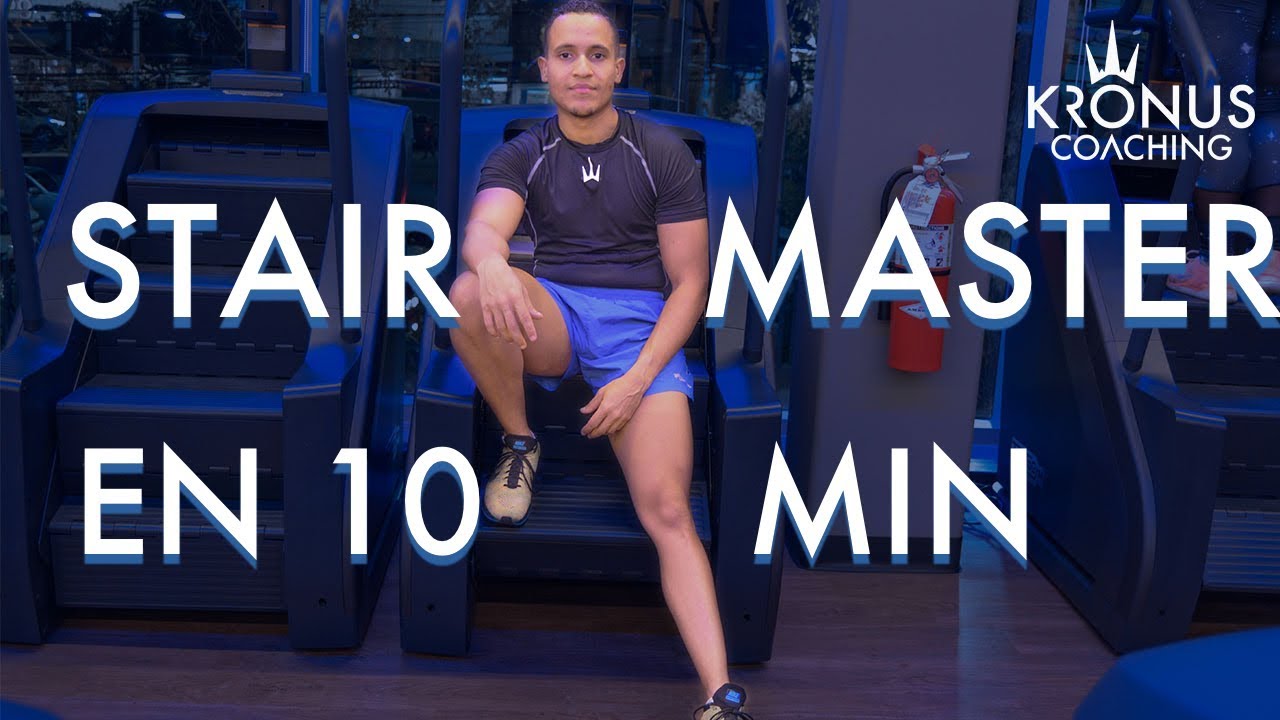 STAIRMASTER EN 10 MINUTOS | Interval Training - YouTube