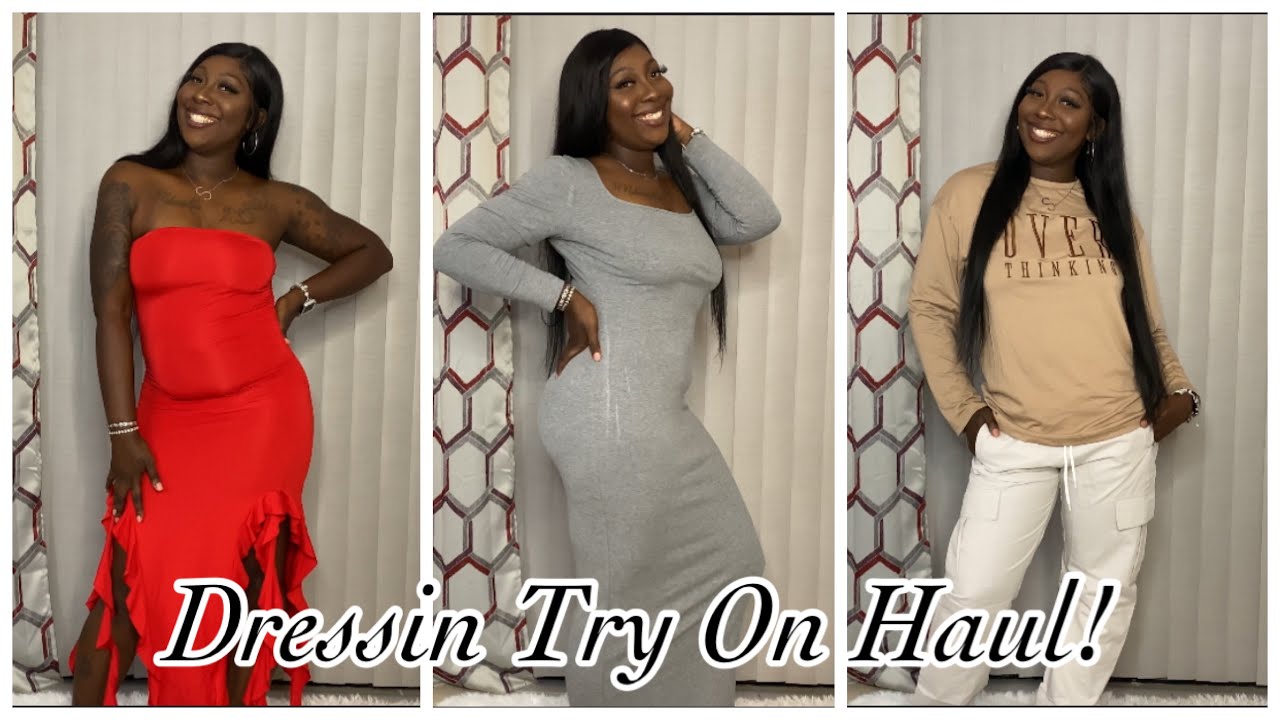 Dressin Try On Haul!!!! | My First Clothing Collab - YouTube