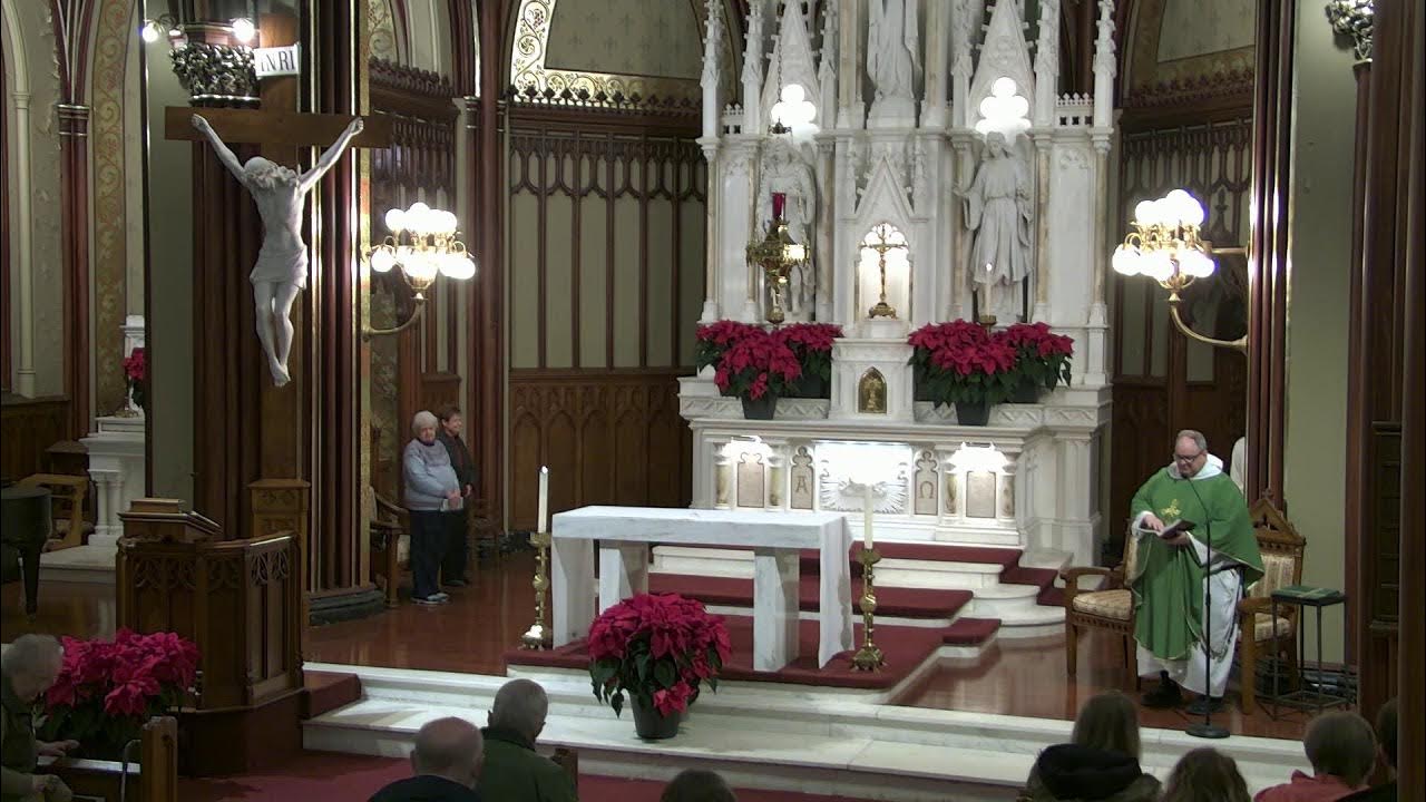 Vigil-2nd Sunday in Ordinary Time, 4PM Mass, 18 January 2025, Transfiguration Parish-St. Mary ...