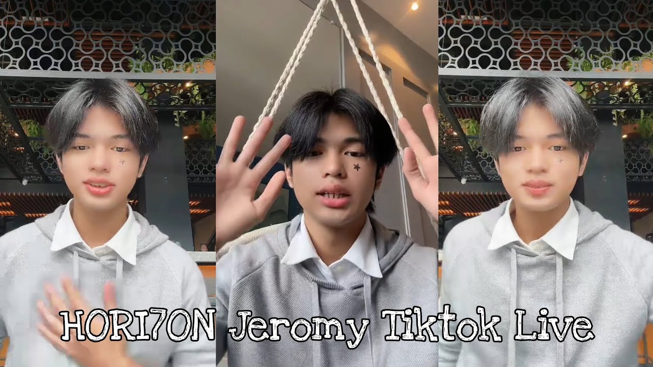 052625 HORI7ON Jeromy Tiktok Live (Lunch before the Concert) - YouTube