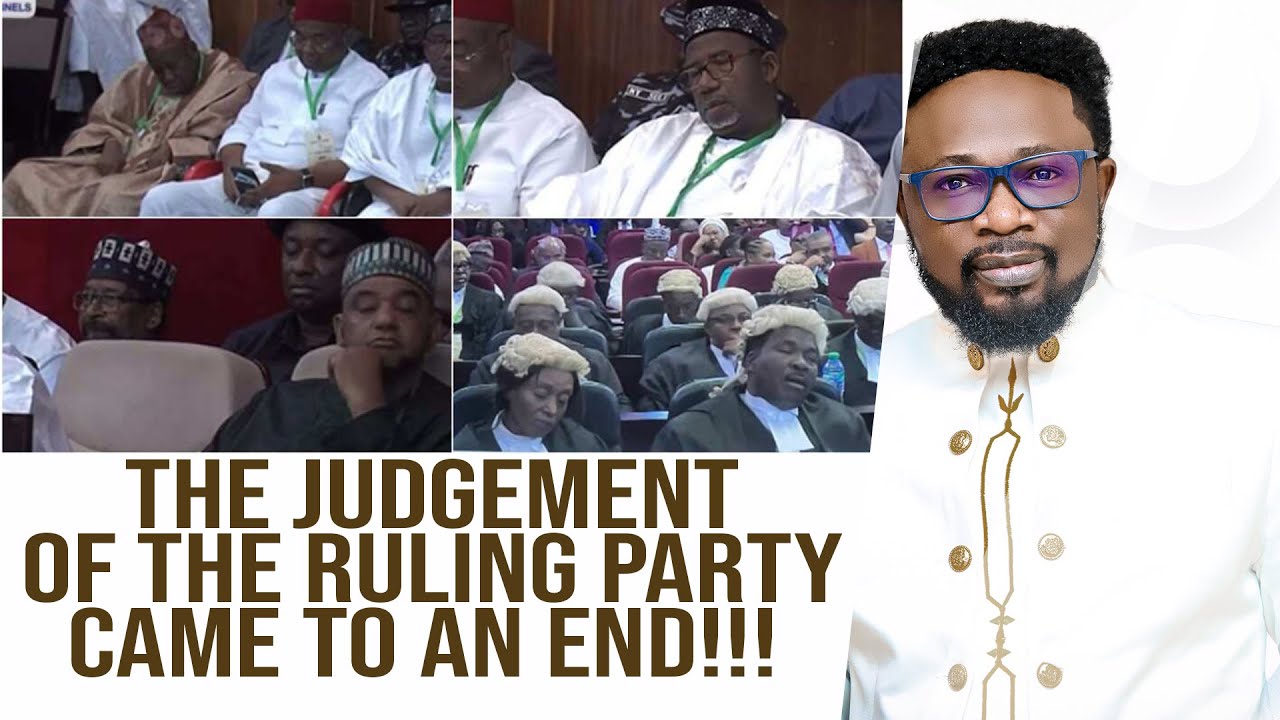 The judgement of the ruling party came to an end!!! - YouTube