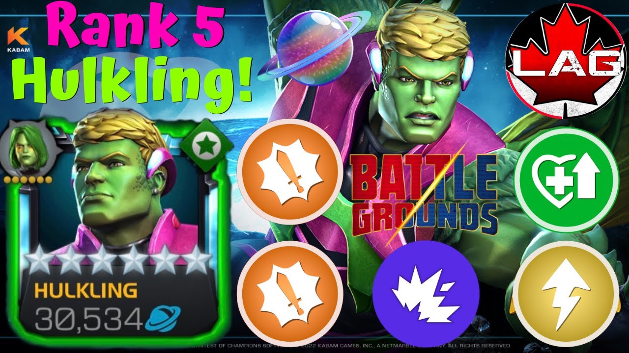 RANK 5 HULKLING! Epic Gameplay! Top 3 Battlegrounds Champ! Fat Fury ...
