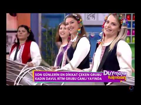 Lüleburgaz Belediyesi Kadın Davul ve Ritm Grubu Duymayan Kalmasın'da