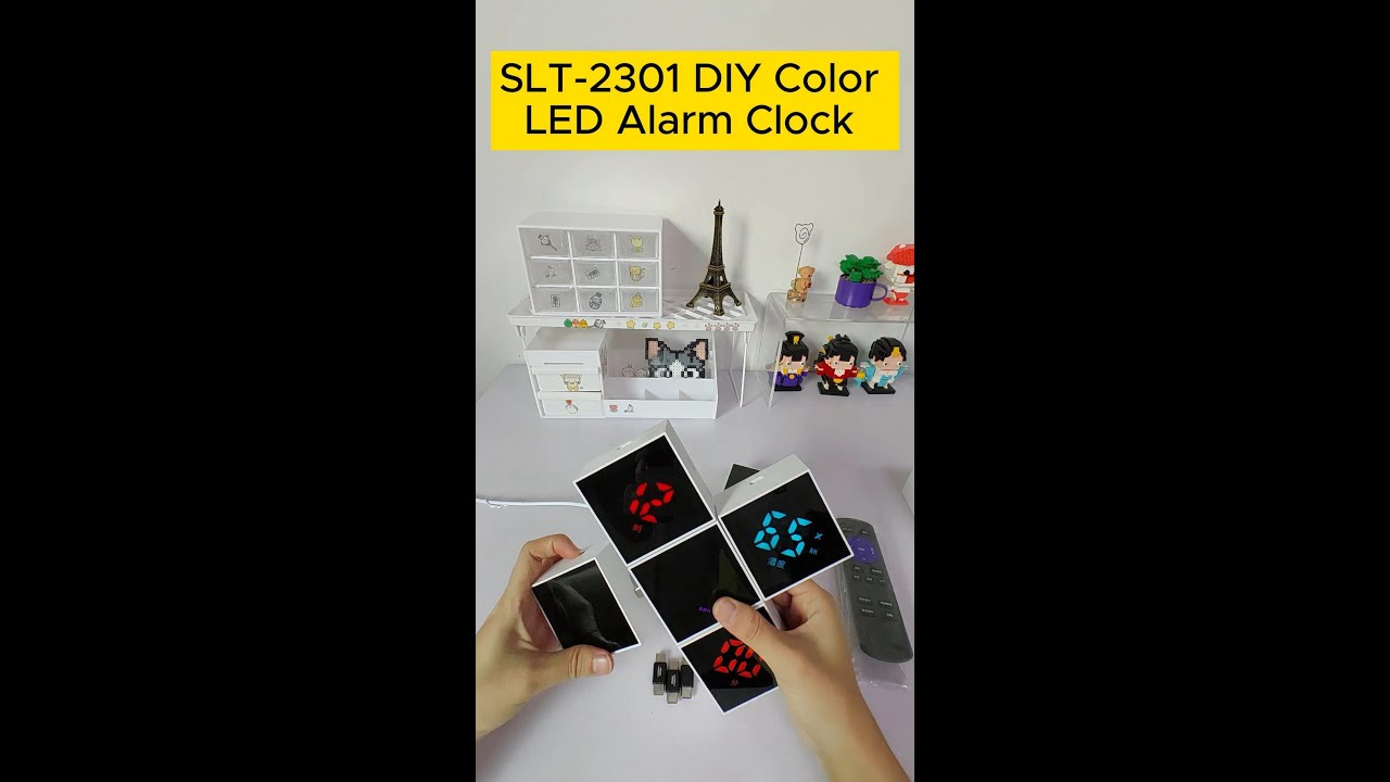 Good Mornings: DIY ,Multifunctional, Modular LED Alarm Clock - Perfect ...