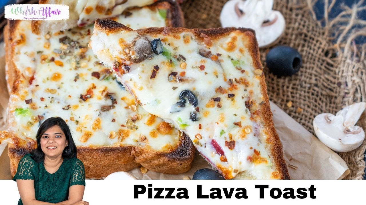 Pizza Lava Toast Recipe - YouTube