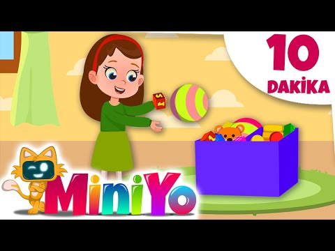 Oyuncak Toplama Şarkısı + Daha Fazla Çocuk Şarkısı | Miniyo
