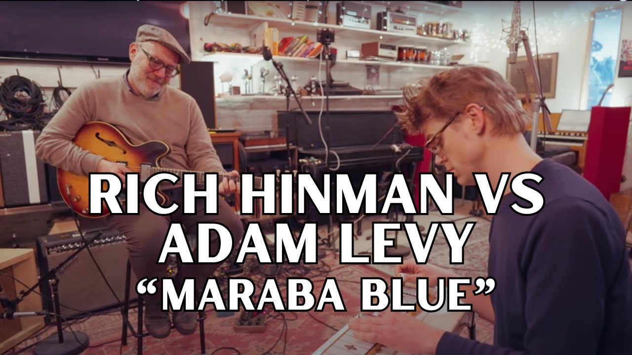 Rich Hinman vs Adam Levy: "Maraba Blue" (Abdullah Ibrahim) - YouTube