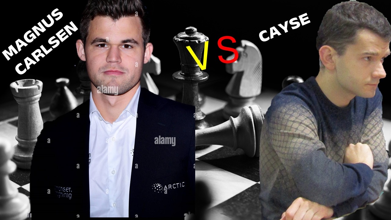 MAGNUS CARLSEN VS CAYSE!!! EFSANE BİR MAÇ! BÜYÜKUSTAYA NE OLDU! - YouTube