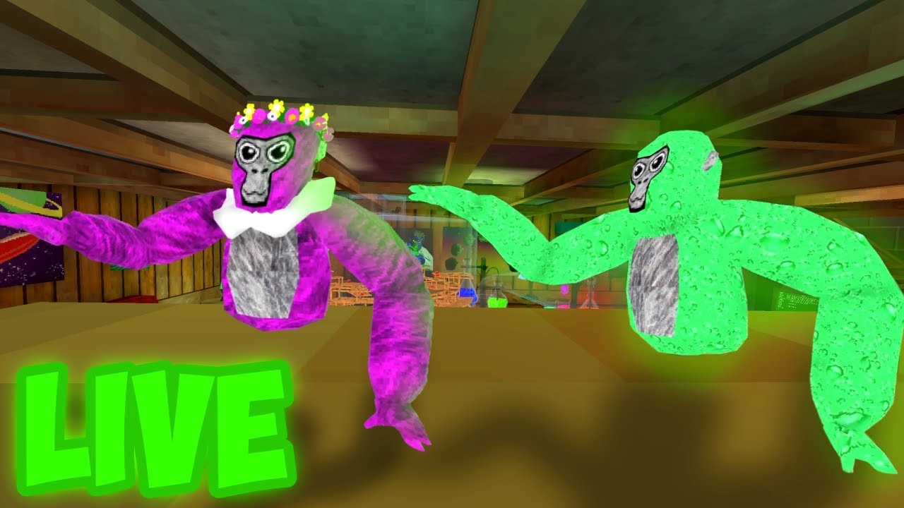 SCIENCE UPDATE *LIVE* IN GORILLA TAG - YouTube