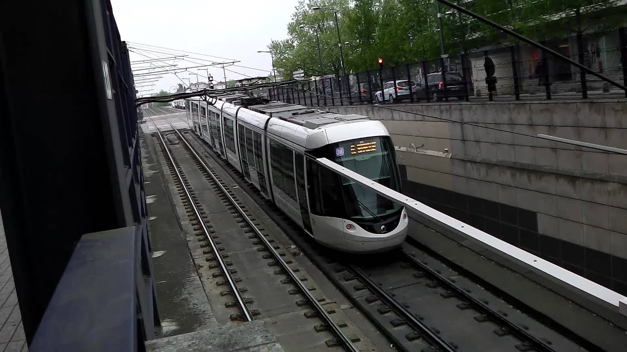 Trams, Rouen, France - YouTube